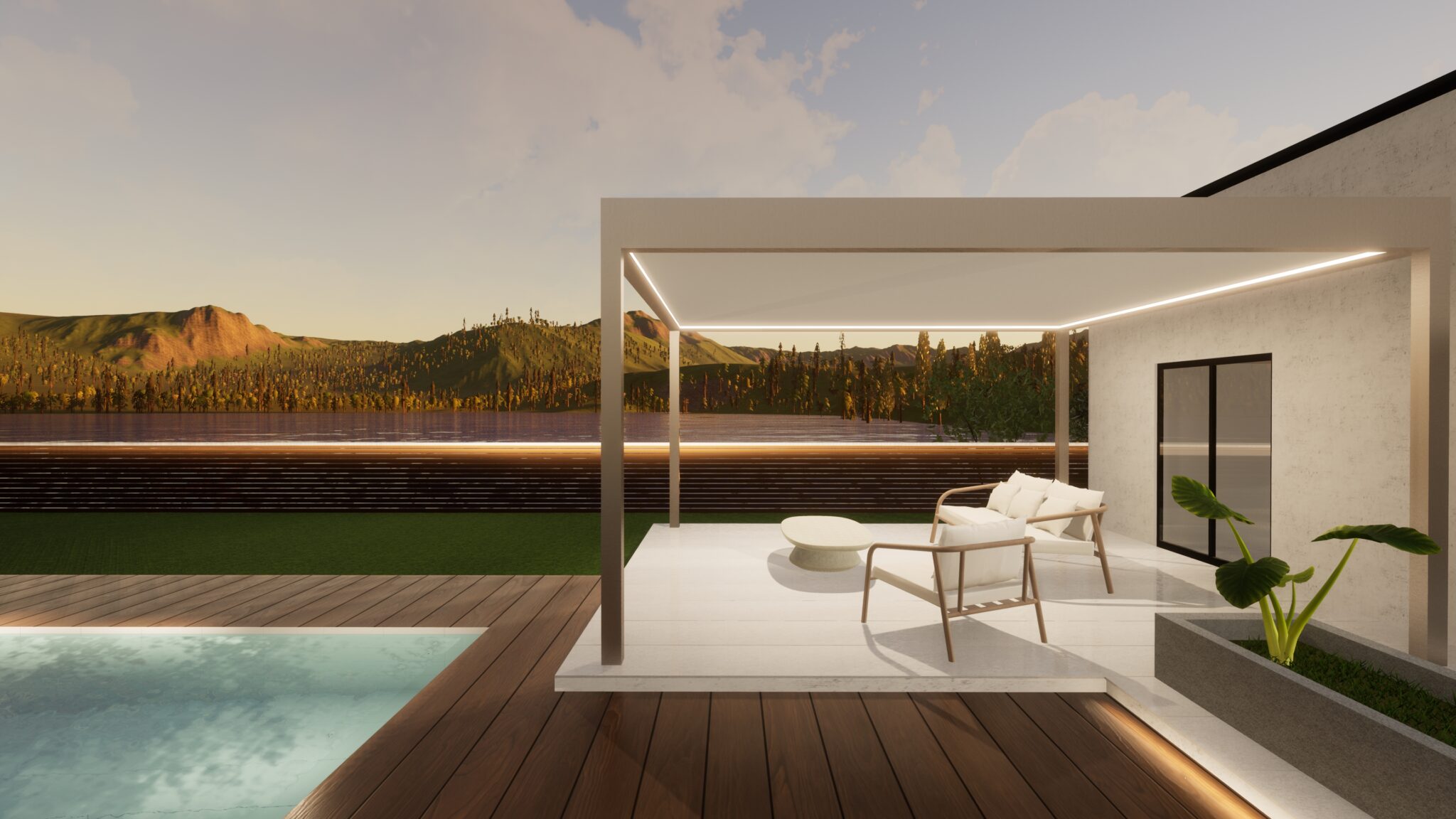 Pergola Camaro - NYFAN - Complete Shading Solutions